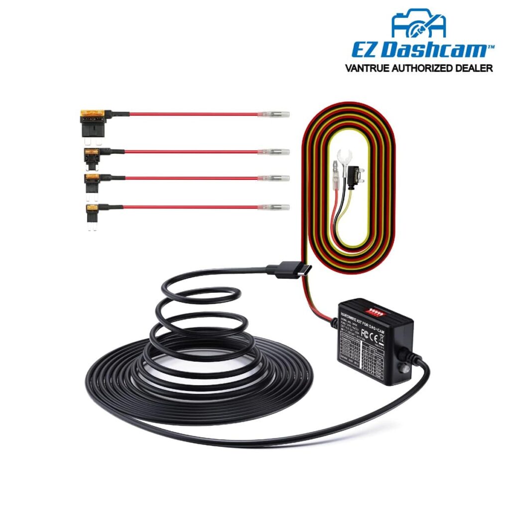 Vantrue N5 2K 4 Channel Dash Cam | EzDashcam